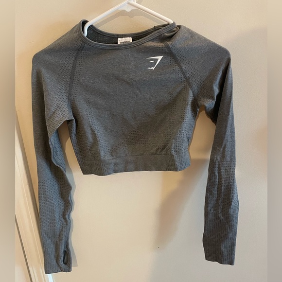 Gymshark | Tops | Gymshark Vital Seamless 2 Cropped Long Sleeve | Poshmark